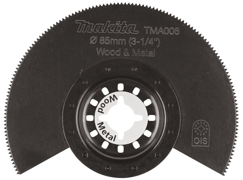 B-21325 - TMA006 Segmentzaagblad 85mm hout&metaal | Makita.nl