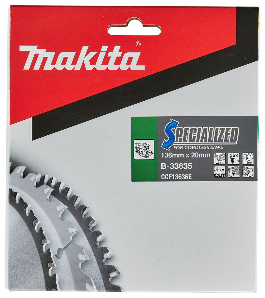 B-33635 - Cirkelzaagblad Hout | Makita.nl B-33635 - Cirkelzaagblad Hout | Makita.nl