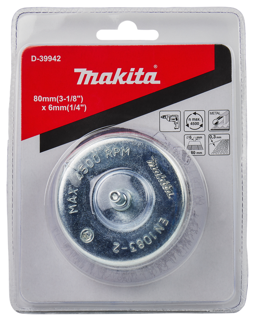 D-39942 - Komborstel 6x80mm | Makita.nl