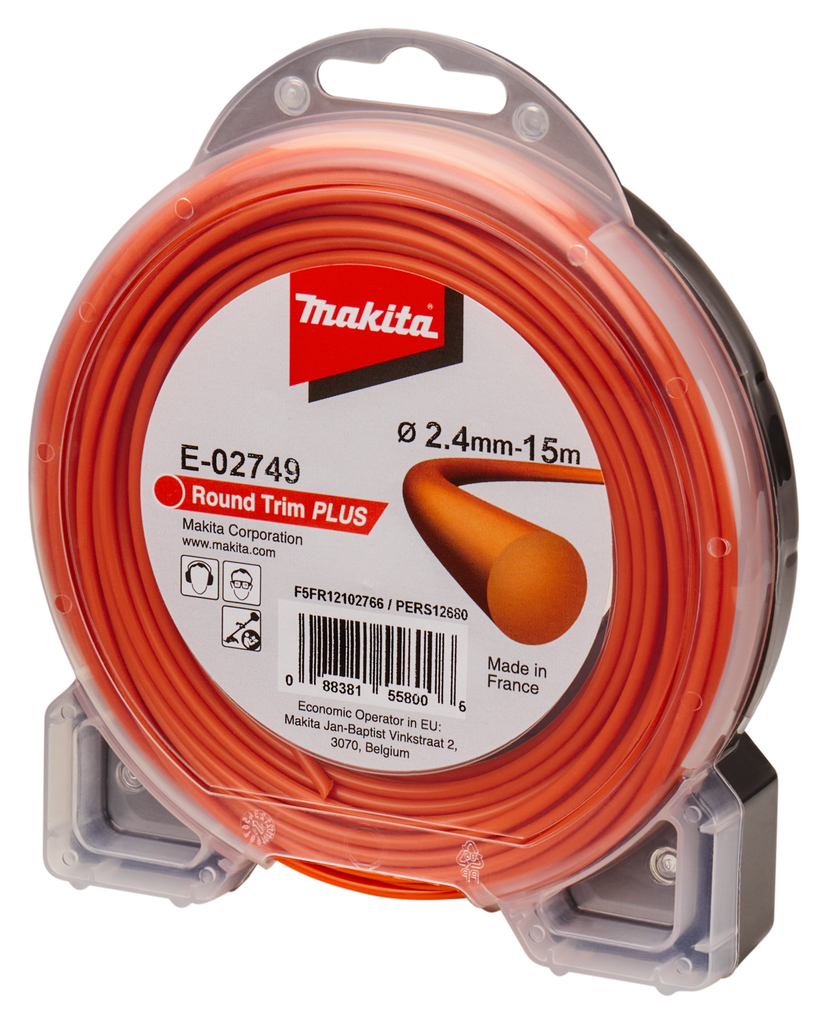 E-02749 - Maaidraad 2,4X15M Rond | Makita.nl