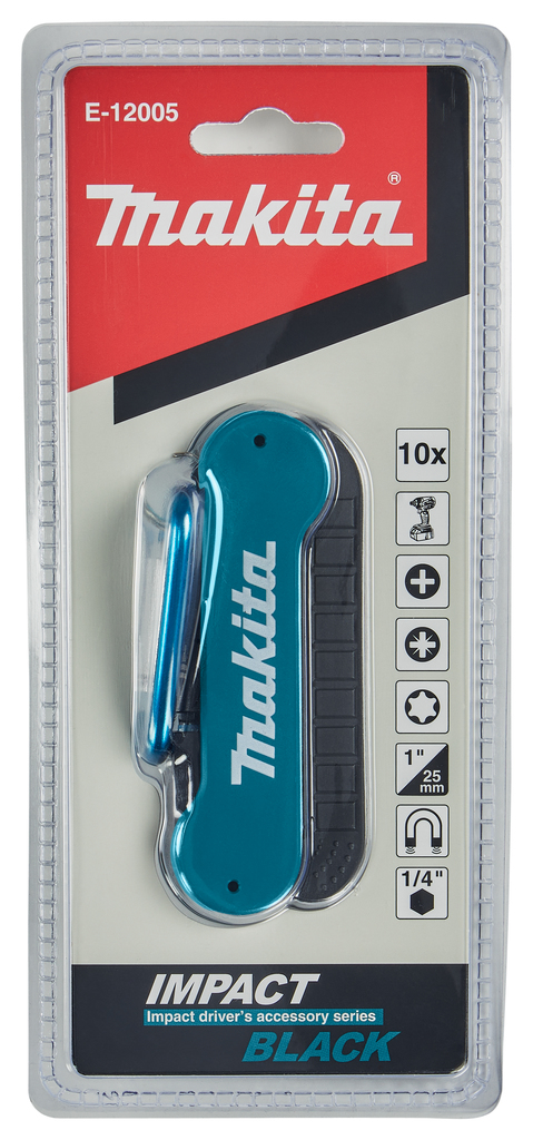 E-12005 - Slagschroefbitset 10-delig | Makita.nl