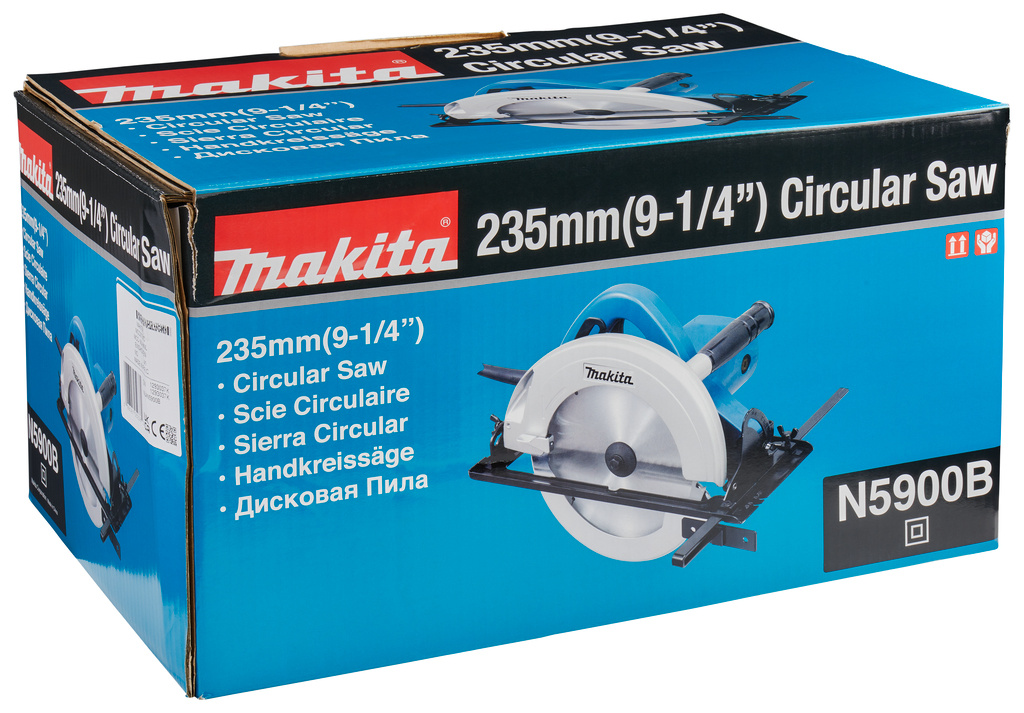 N5900B - 230 V Cirkelzaag 235 mm | Makita.nl